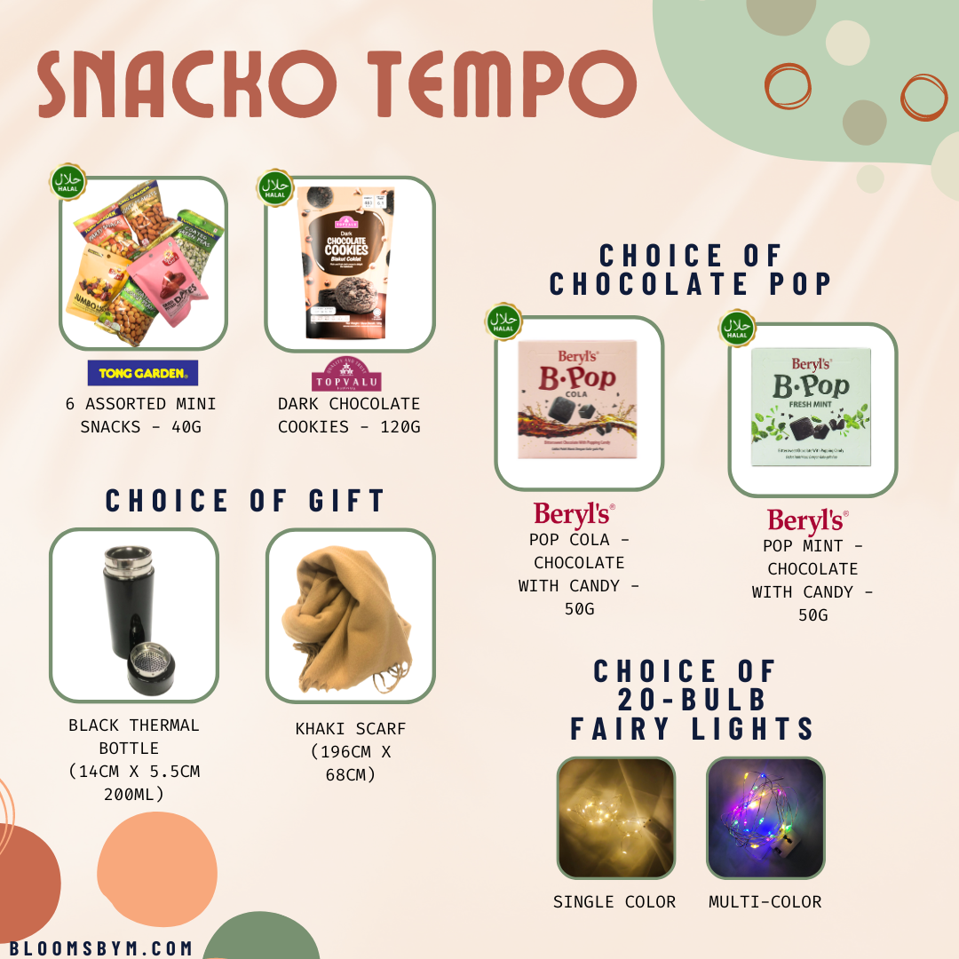 Snacko Tempo - Gifting Pack – BLOOMS: BY M.